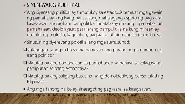 Ang pag aaral ng kasaysayan | PPTX