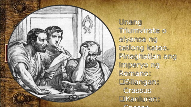 Ang pag angat ni Julis Caesar | PPTX