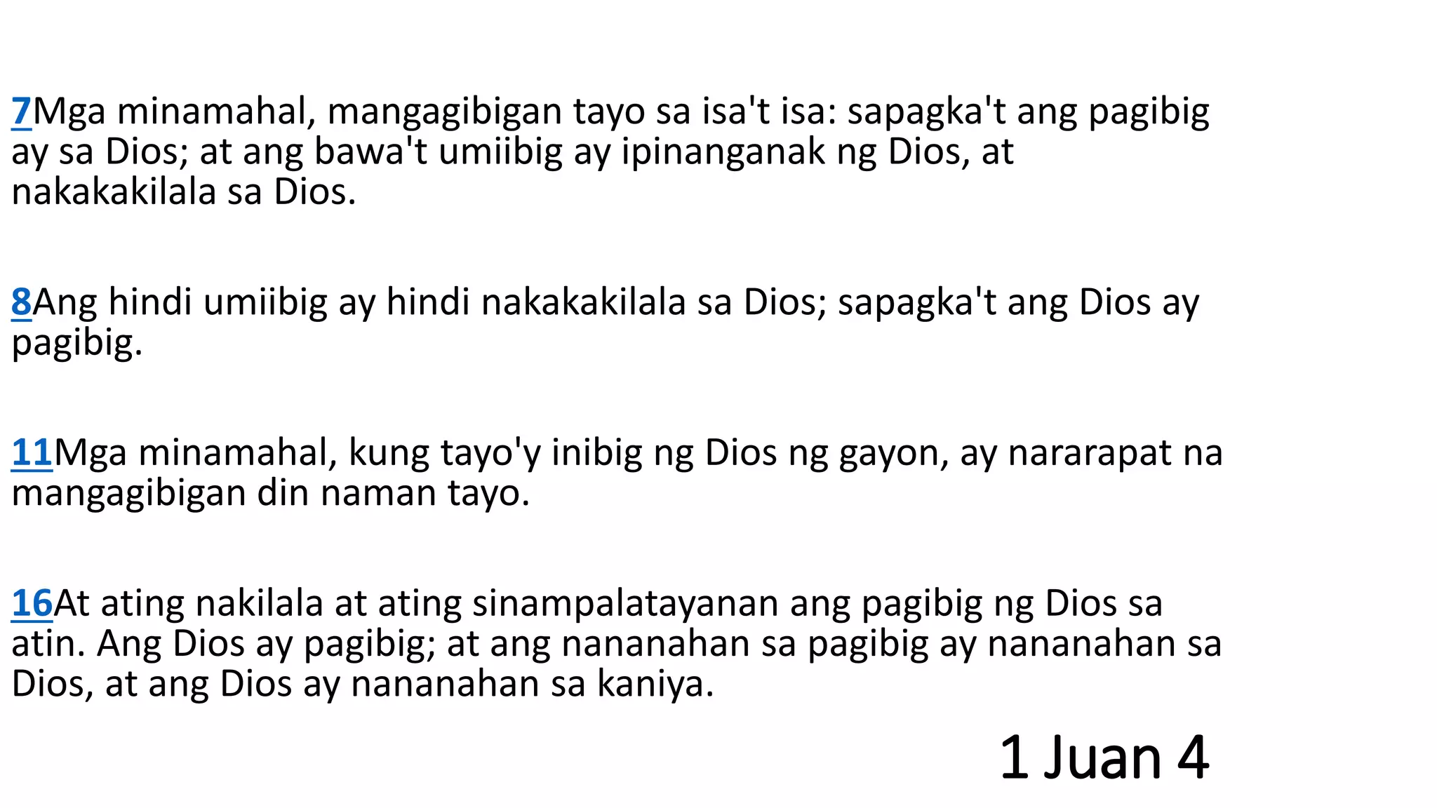 Ang pag ibig na kinapupootan ng diyos | PPTX