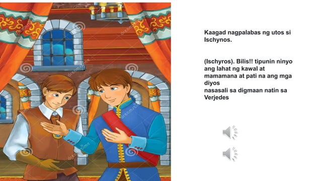 Ang Pag-iibigan ni Ischyros at Florena.ppsx