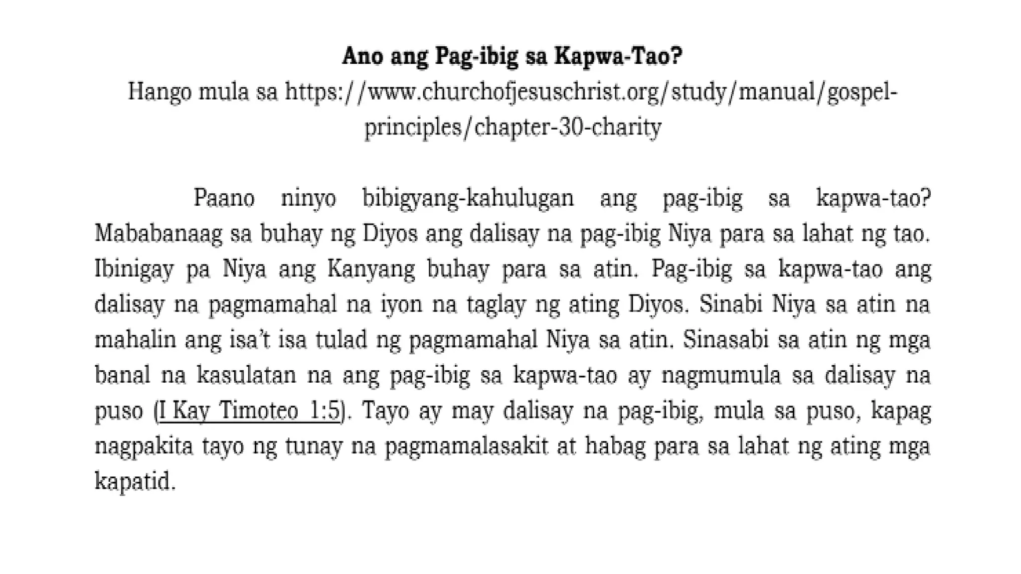 Ang Pag-unawa sa pagmamahal ng Diyos.pptx