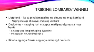 Ang pag usbong ng europa sa gitnang panahon | PPT