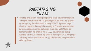 ANG PAG-UNLAD AT PAGLAGANAP NG MGA KABIHASNANG ISLAM | PPTX