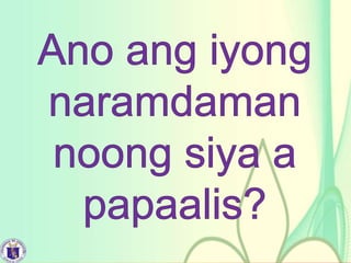 Ang pagbabalik | PPTX