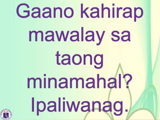 Ang pagbabalik | PPTX