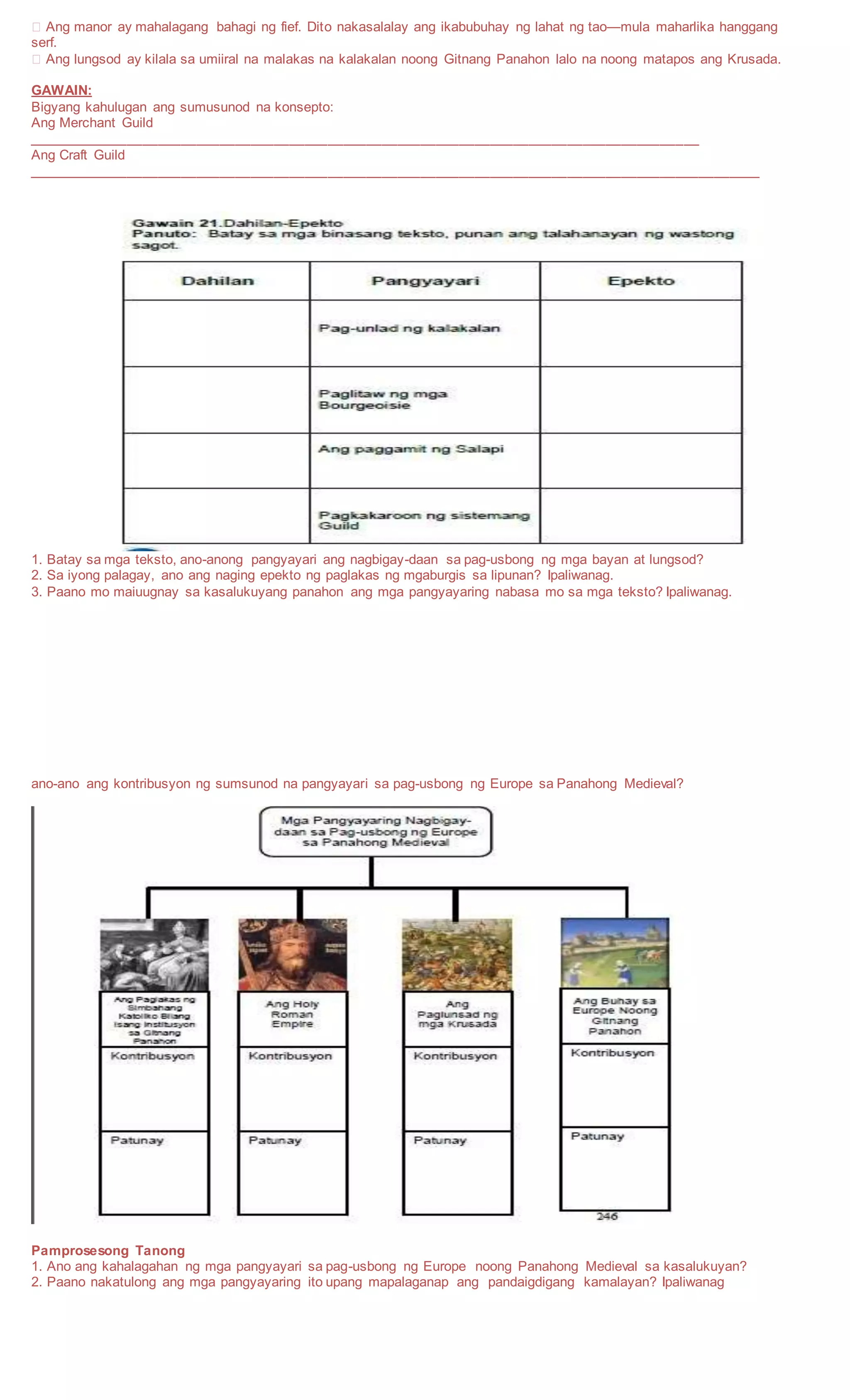 Ang paghina at tuluyang pagbagsak ng imperyo | DOCX