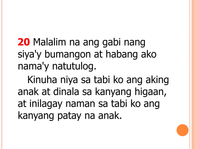 Ang pagiging ina | PPTX