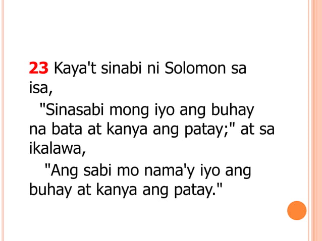 Ang pagiging ina | PPTX