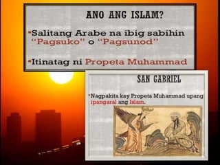 Ang paglaganap ng relihiyong islam | PPTX