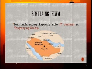 Ang paglaganap ng relihiyong islam | PPTX