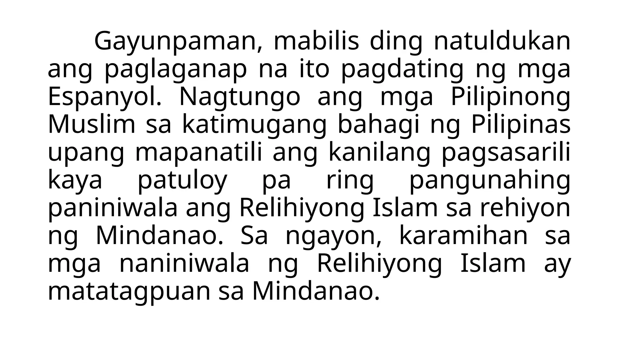 Ang Paglaganap ng Relihiyong Islam sa Pi | PPTX