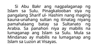 Ang Paglaganap ng Relihiyong Islam sa Pi | PPTX