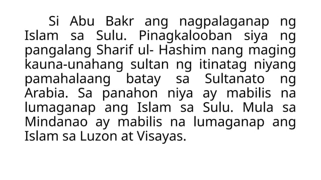 Ang Paglaganap ng Relihiyong Islam sa Pi | PPTX