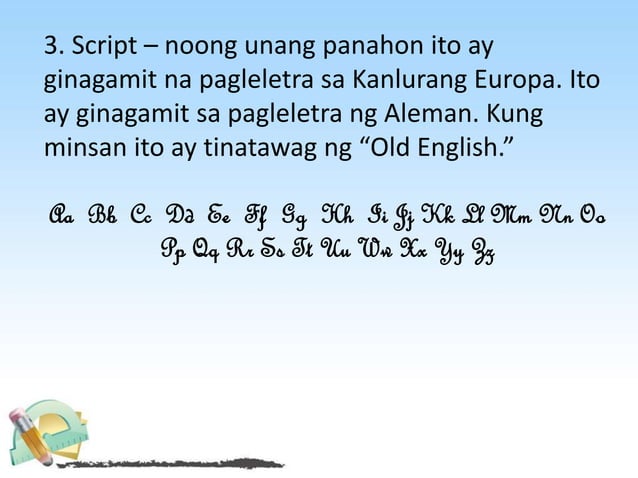 Ang pagleletra | PPTX