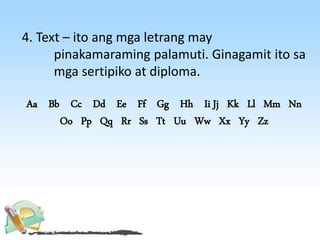 Ang pagleletra | PPTX