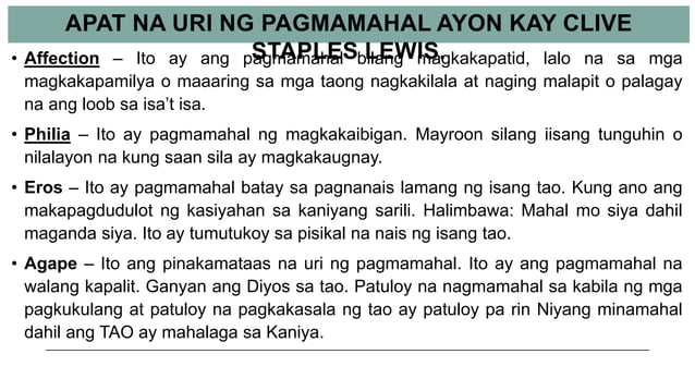 Ang Pagmamahal sa Diyos at Kapuwa ang Tunay na Pananampalataya.pptx