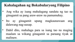 Ang Pagsasaling Wika, paraan ng pagpapayaman ng bokabularyo.pptx