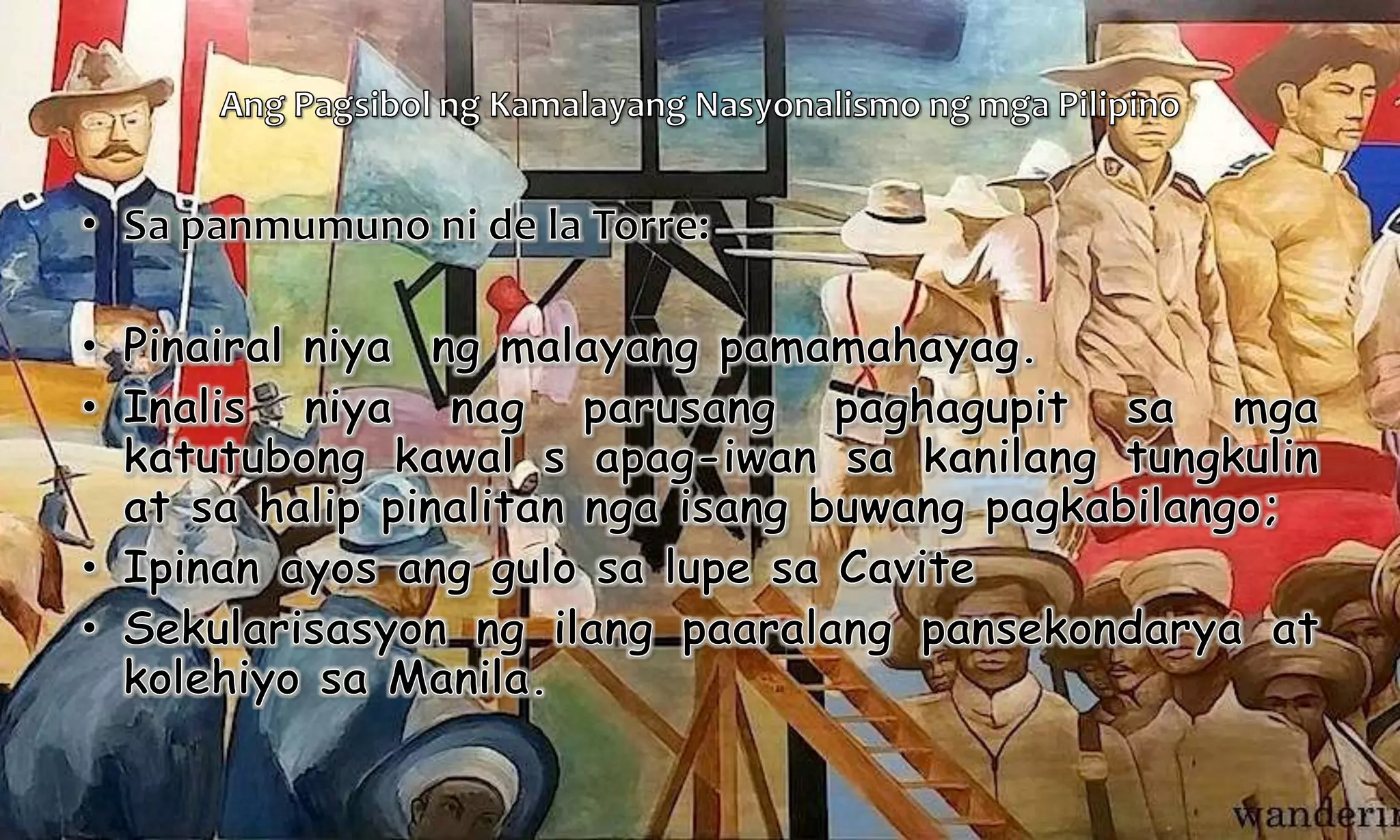 Ang Pagsibol ng Kamalayang Nasyonalismo ng mga Pilipino | PPTX