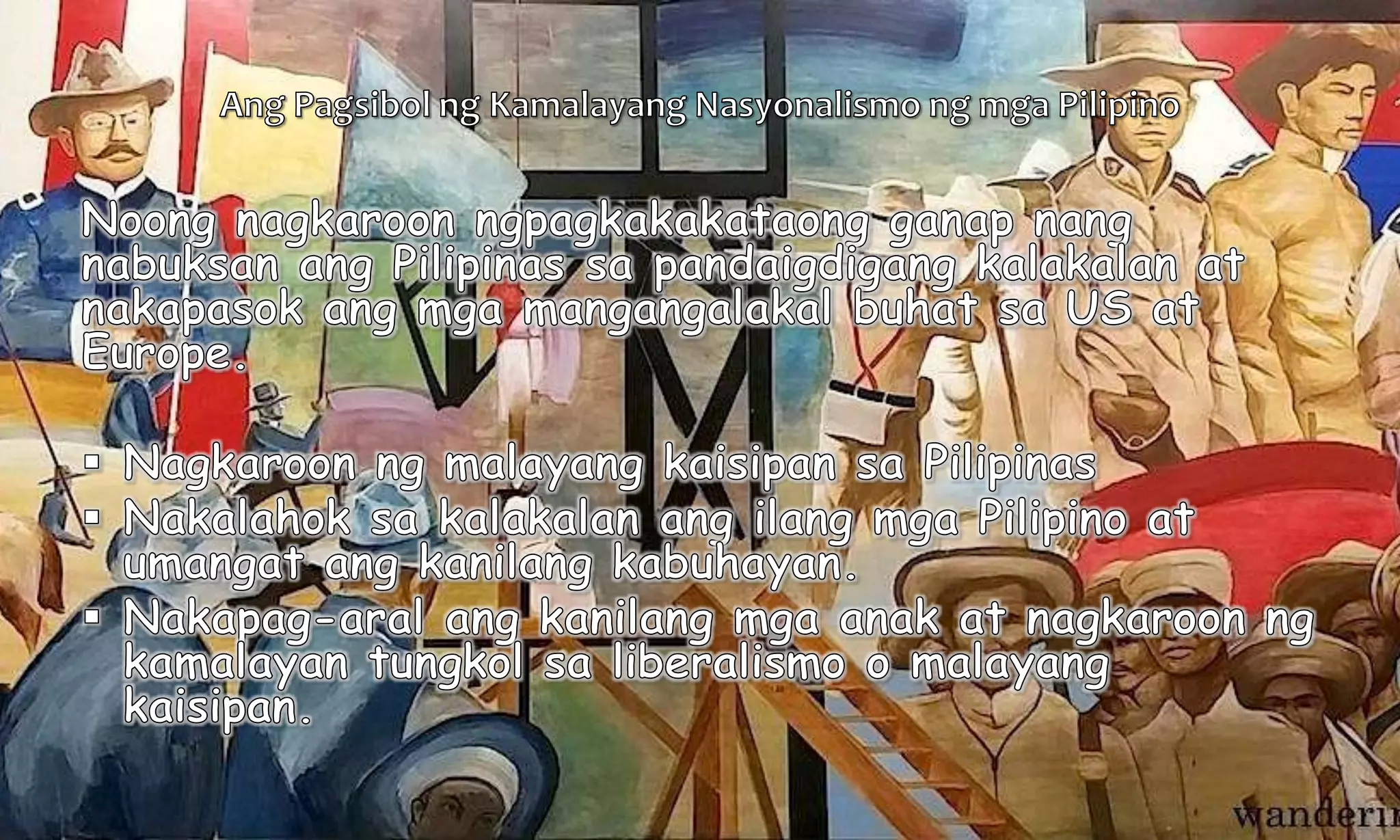 Ang Pagsibol ng Kamalayang Nasyonalismo ng mga Pilipino | PPTX