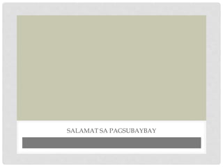 Ang Pagsibol ng Renaissance | PPTX