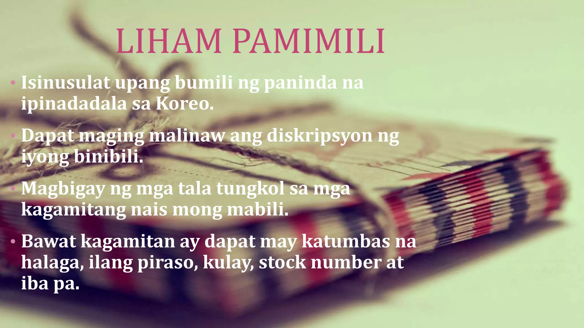 Ang pagsulat ng liham | PPTX