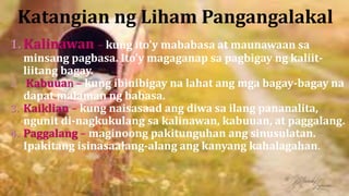 Ang pagsulat ng liham | PPTX