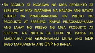 Ang pagsuma ng Gross national product.pptx
