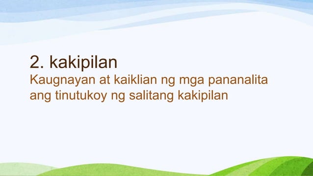 Ang pagtatalata | PPTX