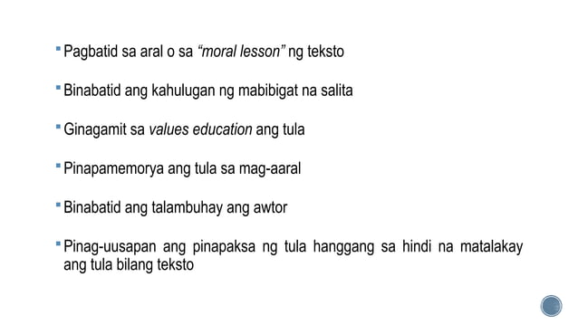 Ang Pagtuturo ng Tula. Pagsulat pptx | PPTX