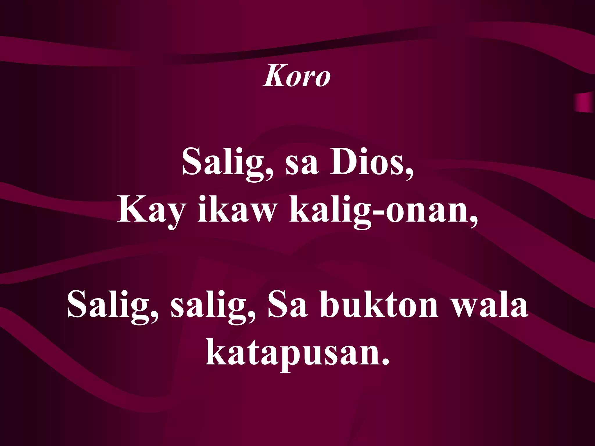 Ang Pakig-uban Kon Kana Diosnon.ppt