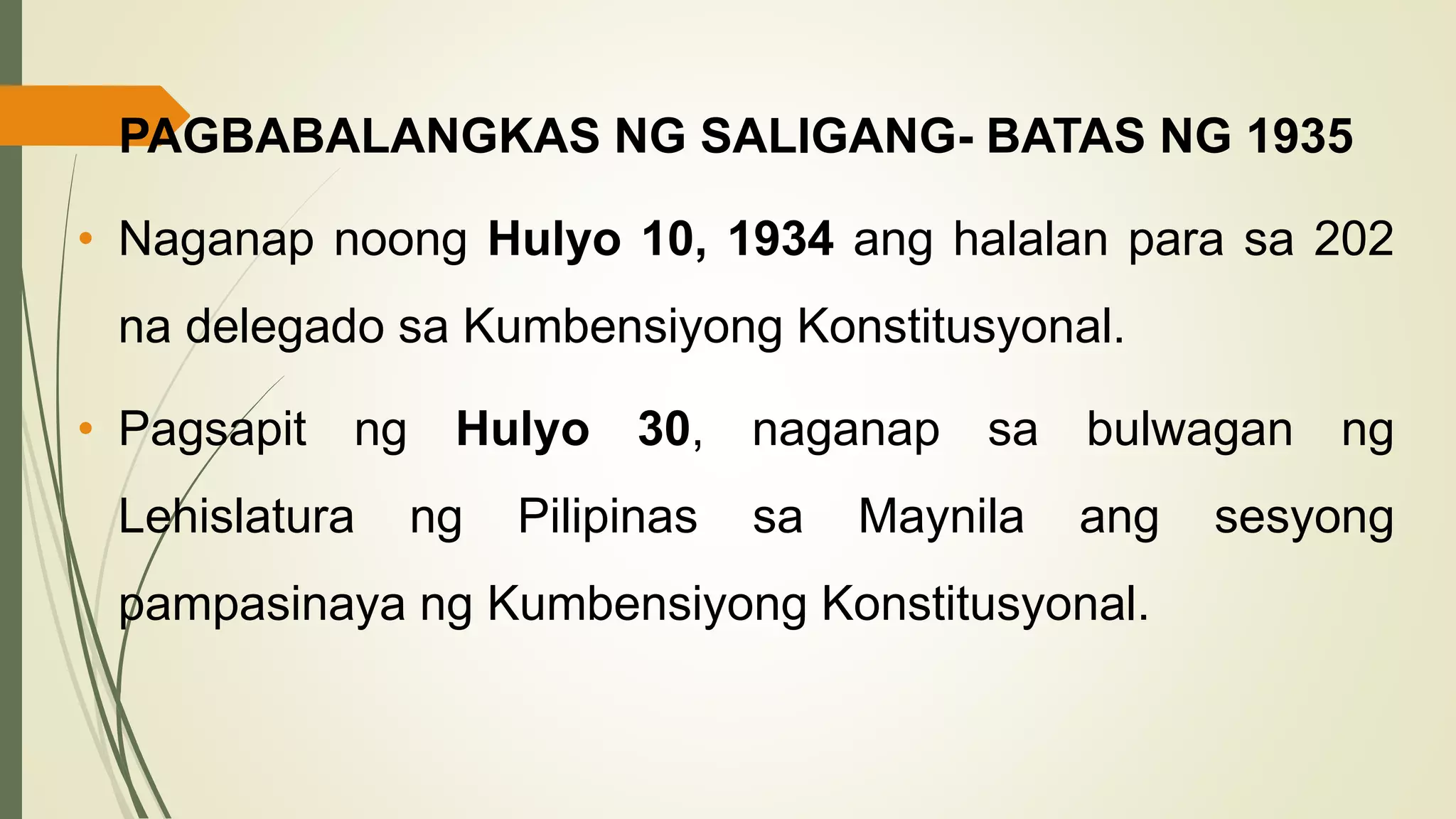 Ang Pamahalaang Komonwelt ng Pilipinas | PPTX