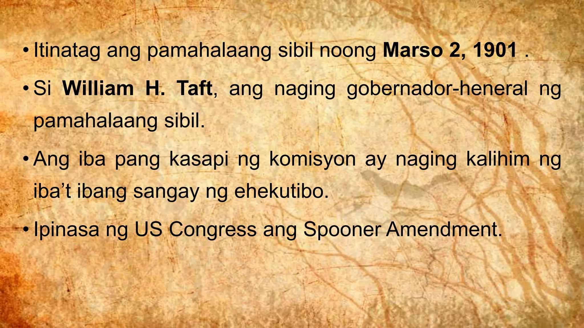 Ang Pamahalaang Militar at Sibil | PPTX