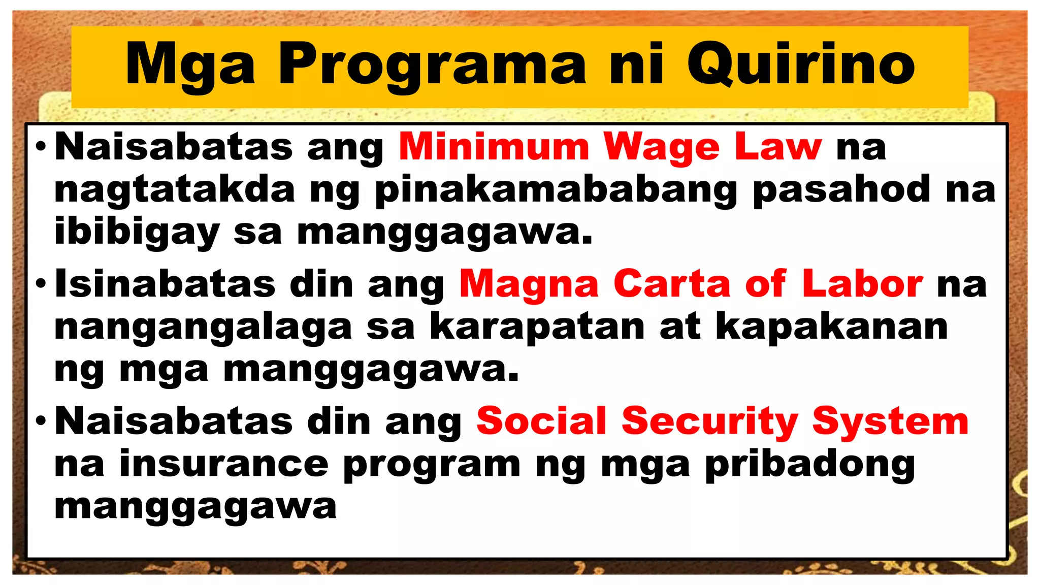 Ang Pamamahala ni Elpidio Quirino.pptx