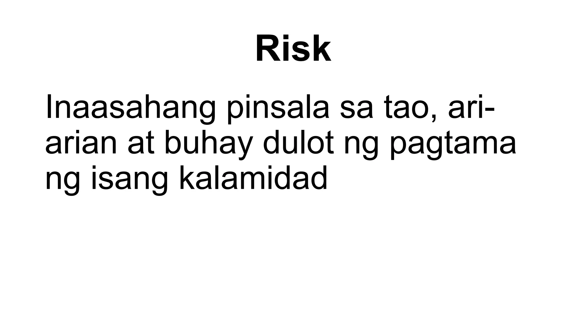 Ang Pamamahala sa Kalamidad (Disaster Management).pptx