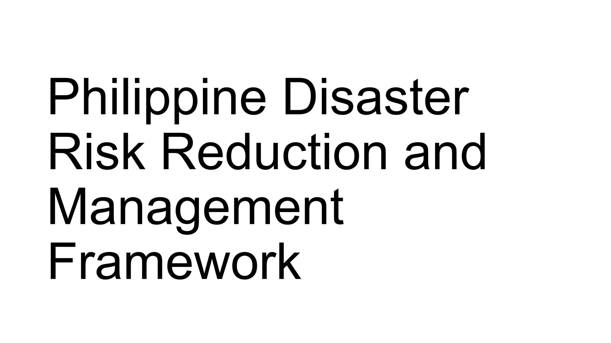 Ang Pamamahala sa Kalamidad (Disaster Management).pptx
