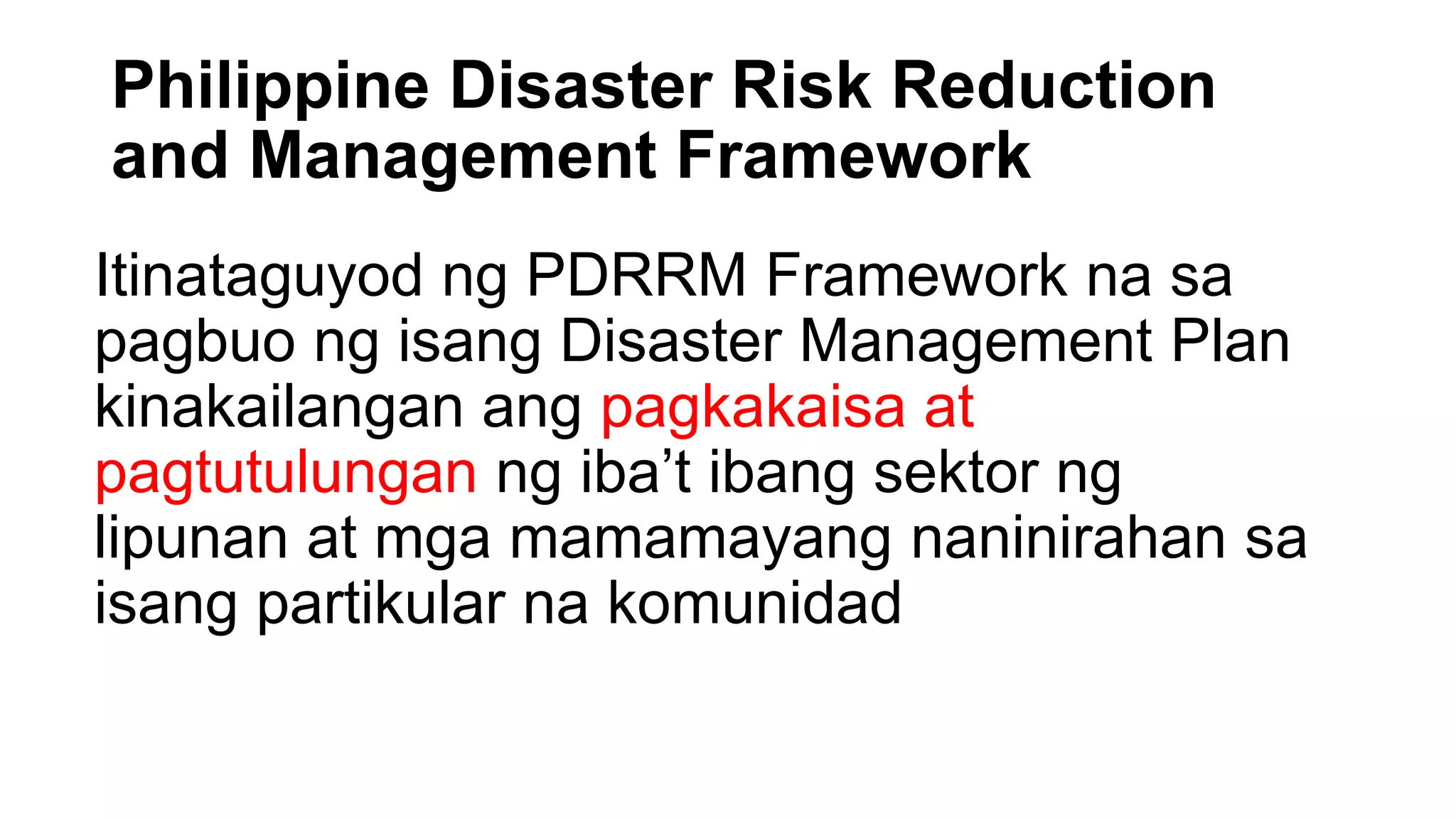 Ang Pamamahala sa Kalamidad (Disaster Management).pptx