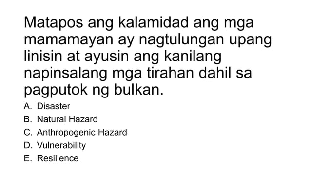 Ang Pamamahala sa Kalamidad (Disaster Management).pptx