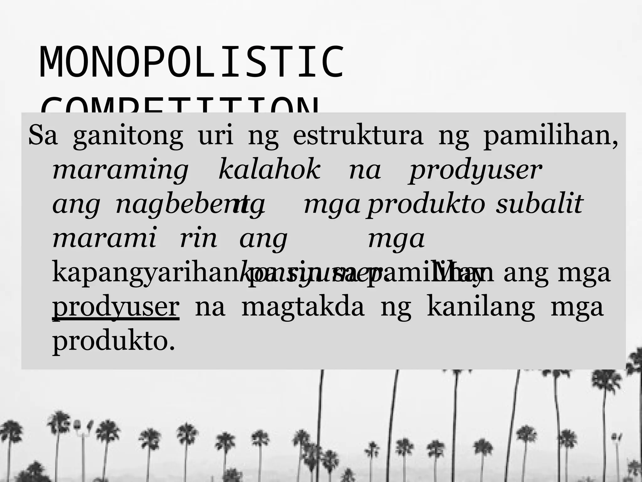 ang pamilihan at estractura nito.AP10 KONTEMPORARY ISSUES | PPTX