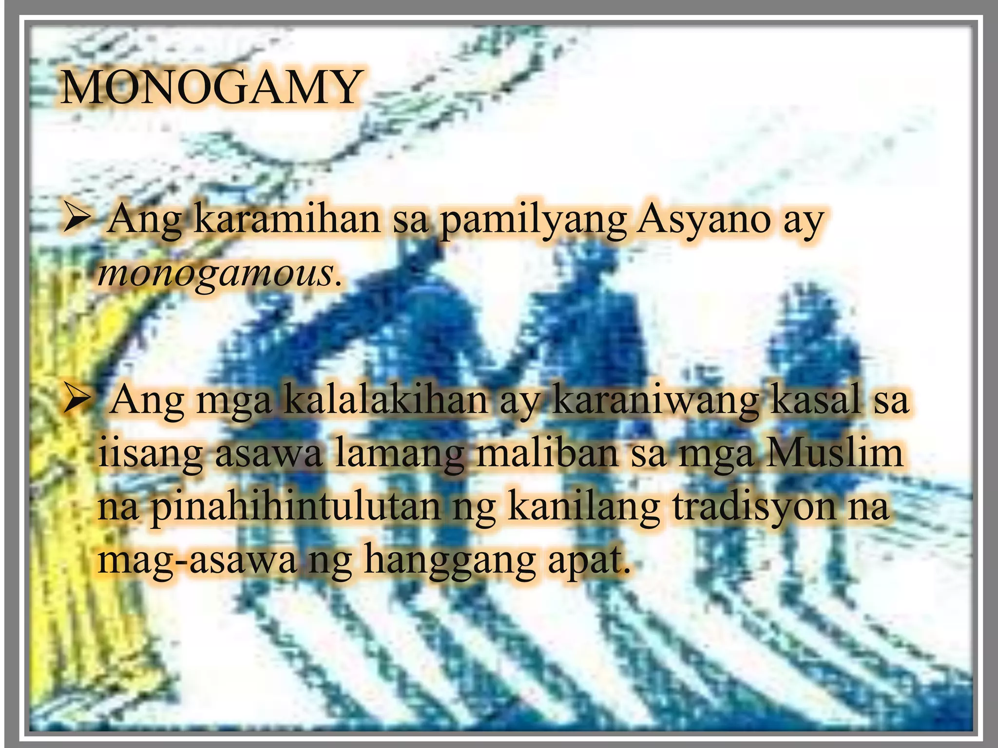Ang pamilyang asyano | PPTX