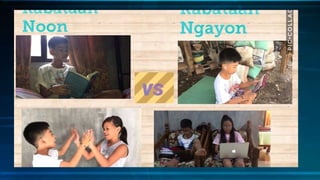 Ang pamumuhay noon at ngayon | PPTX