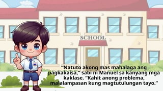 ang pamumuno ni manuel- maikling kwento. PPT | PPTX