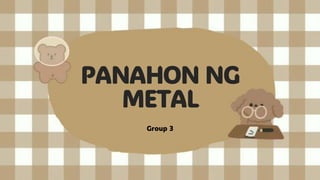 Ang panahon ng metal.pdfhjkhkjkkkkkkkhkj | PDF