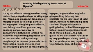 Ang panahon ng metal.pdfhjkhkjkkkkkkkhkj | PPT