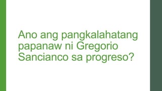 Gregorio Sancianco