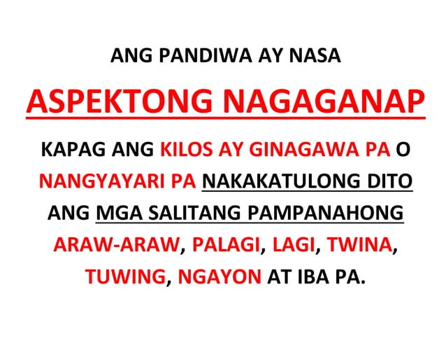 Ang pandiwa 3. | DOCX