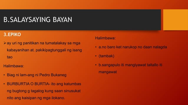 ANG Panitikan ng ilocano sa ilocos norte region | PPTX