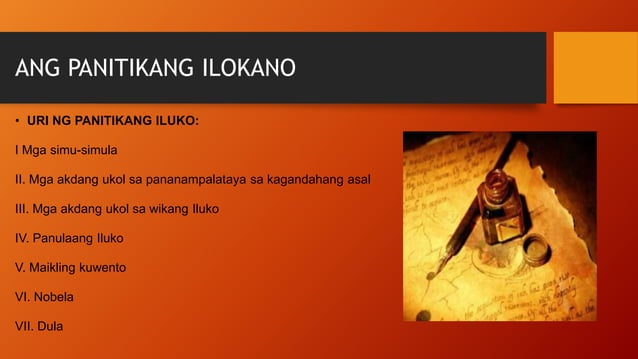 ANG Panitikan ng ilocano sa ilocos norte region | PPTX