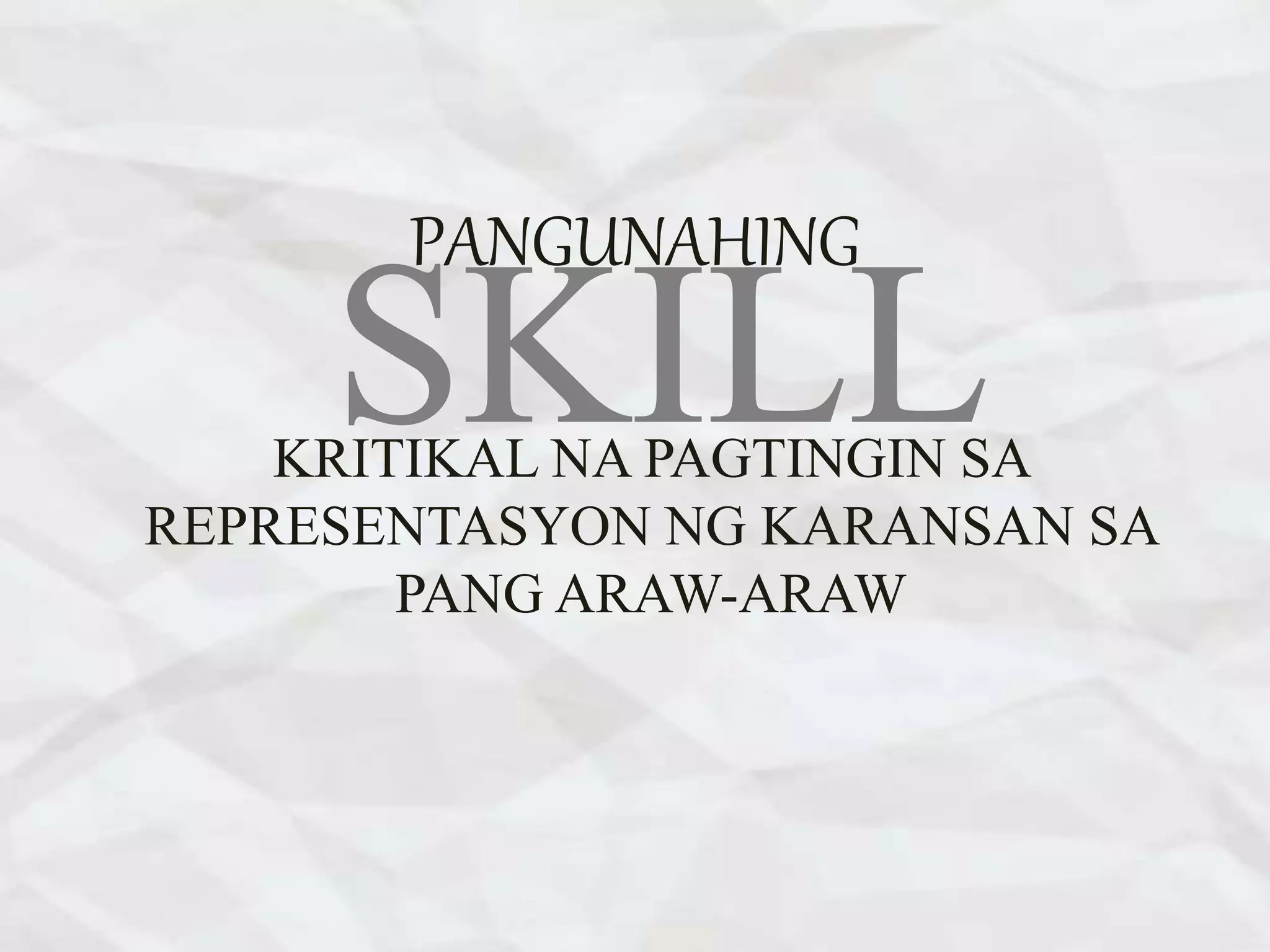 Ang panitikang popular at pagsulat ng kasaysayan ng | PPTX