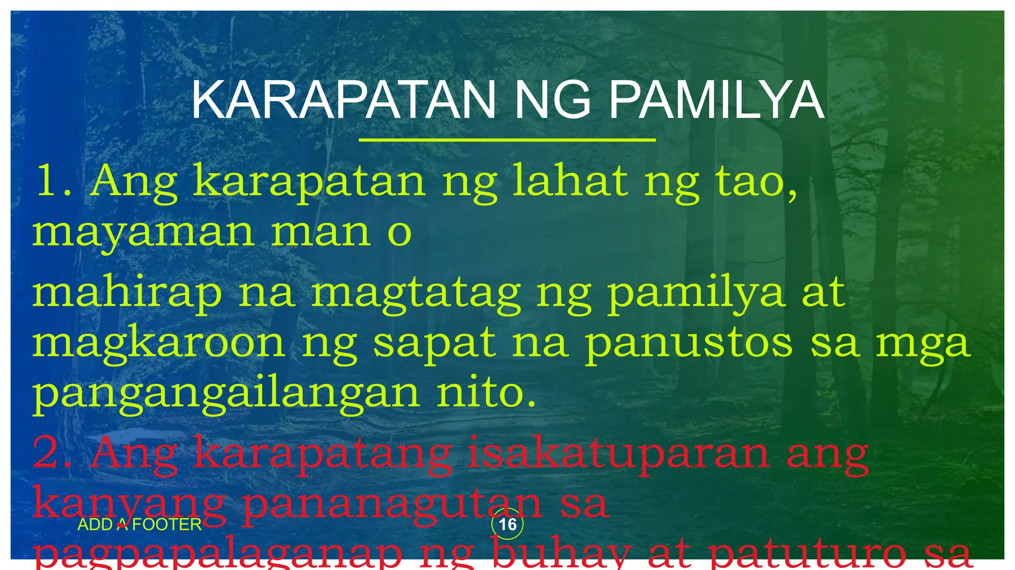 ANG PANLIPUNAN AT PAMPOLITIKAL NA GAMPANIN NG PAMILYA.pptx