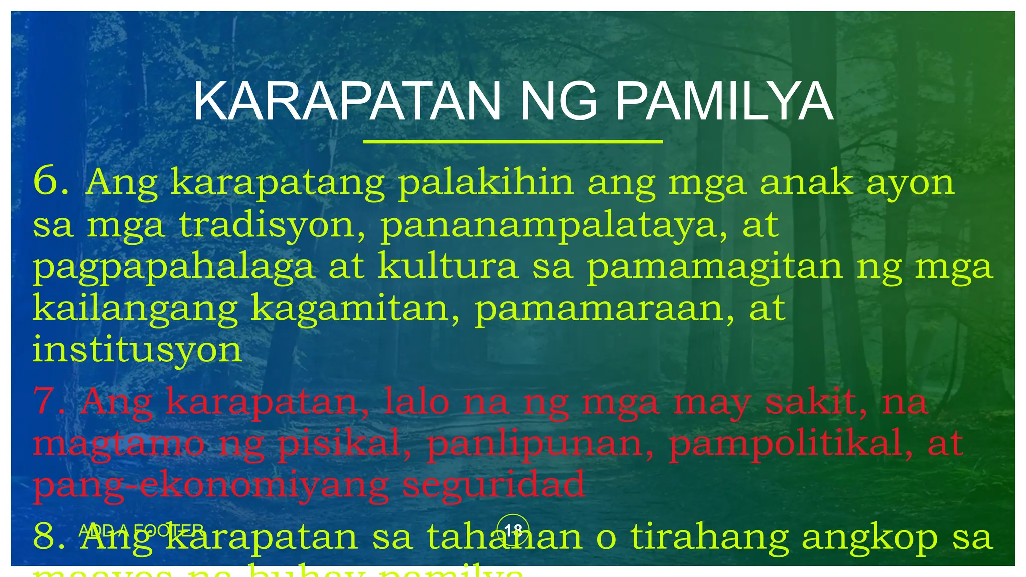 ANG PANLIPUNAN AT PAMPOLITIKAL NA GAMPANIN NG PAMILYA.pptx